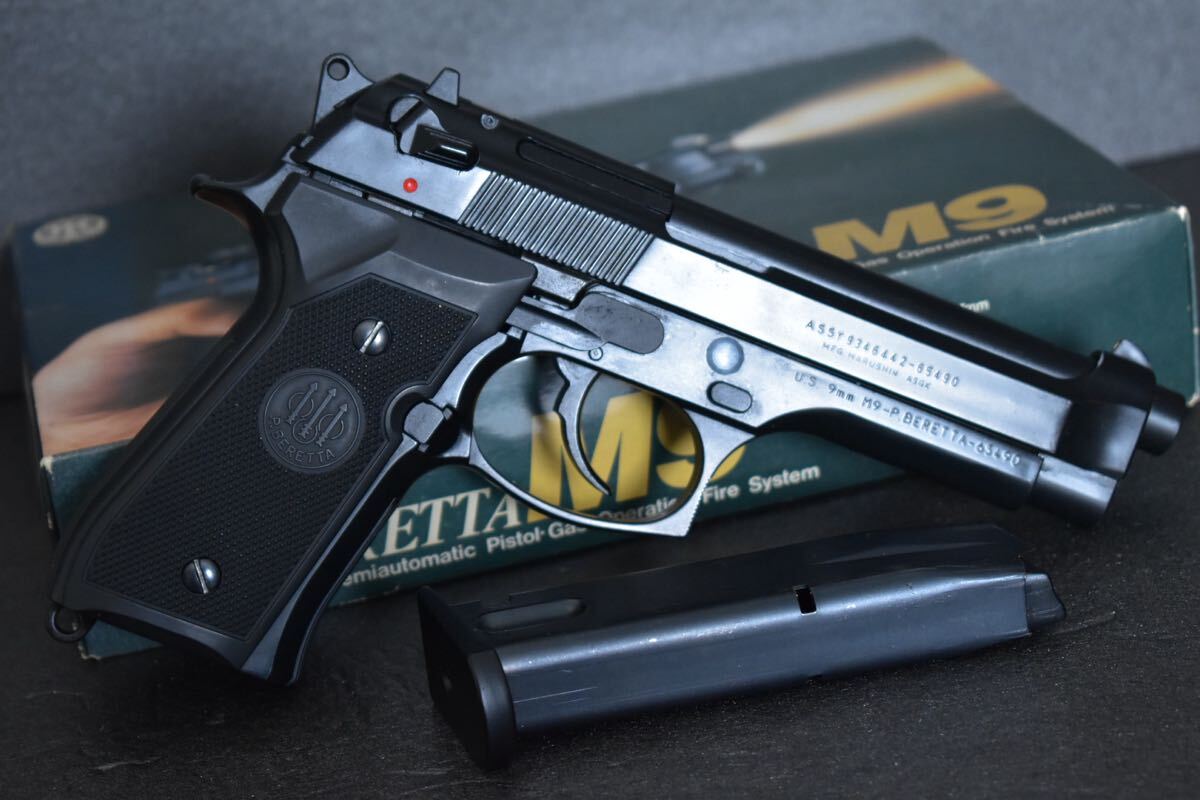 Yahoo!オークション - [快調動作] マルシン US 9mm M9 スーパーブロー...