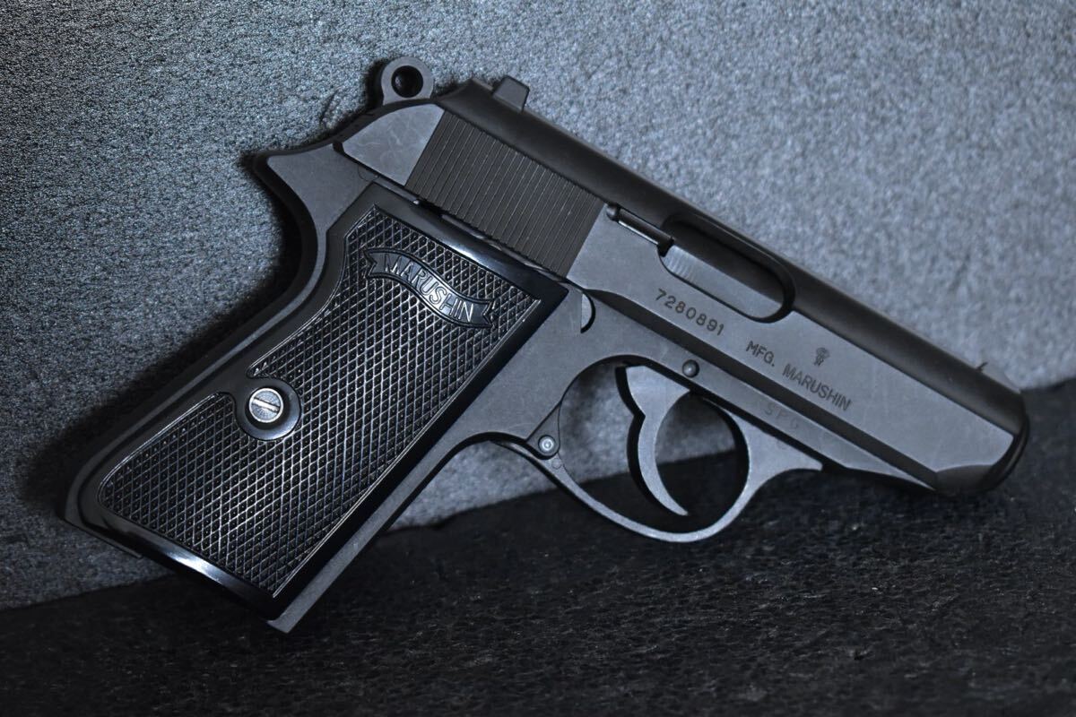 Yahoo!オークション - [未発火] マルシン ワルサー PPK/S HW モデルガ...