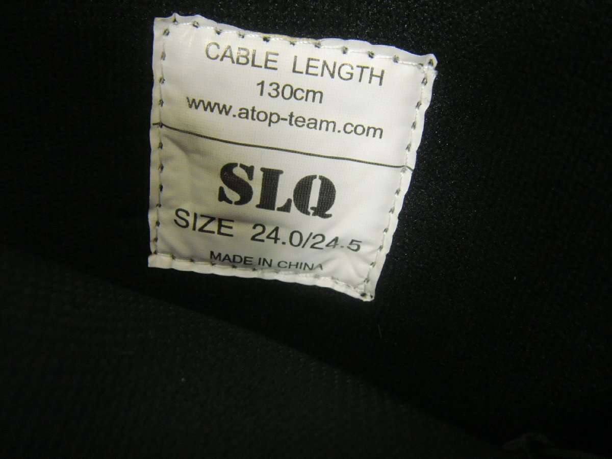 Yahoo!オークション - 2301 SLQ エスエルキュー スノーボードブーツ 24...