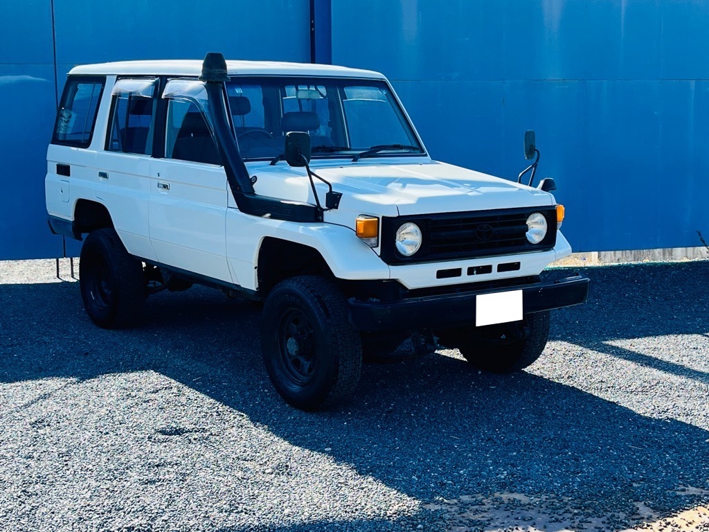 Yahoo!オークション - HZJ77V ランドクルーザー70 5MT 1HZ ディーゼル ...