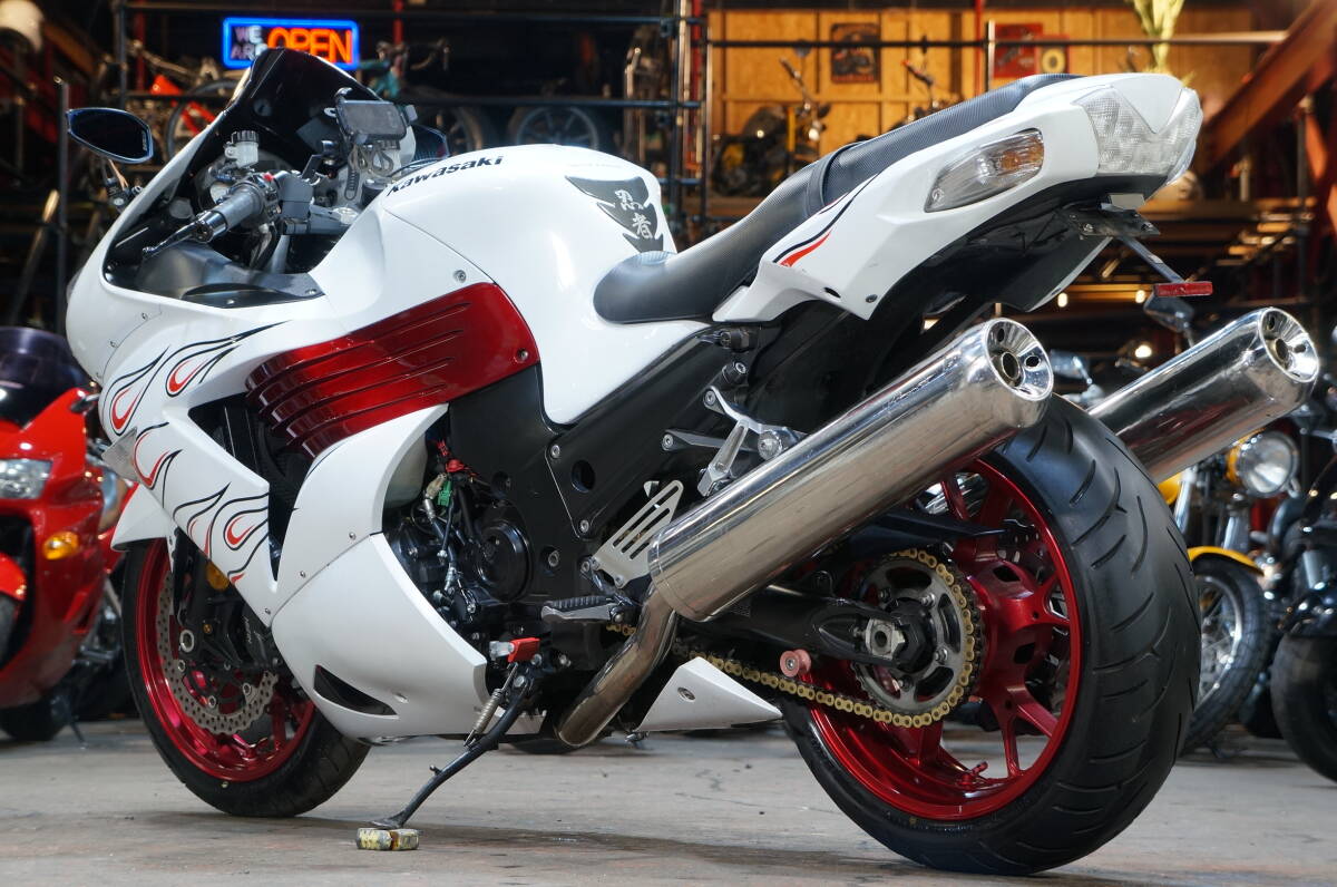 Yahoo!オークション - 配送のみ 車検R7年5月 逆車 ZX-14 スペシャルエ...