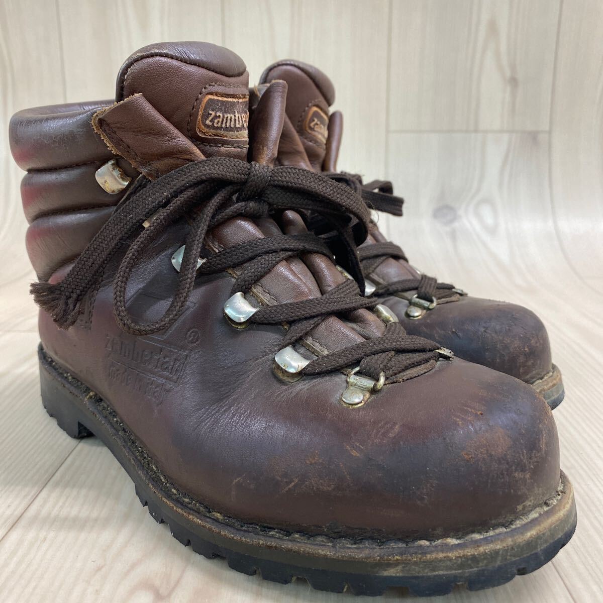 G21 zamberlanザンバラン トレッキングブーツ カジュアルブーツ ブラウン メンズ 24cm(24.0cm)｜売買されたオークション情報、yahooの商品情報をアーカイブ公開 ...