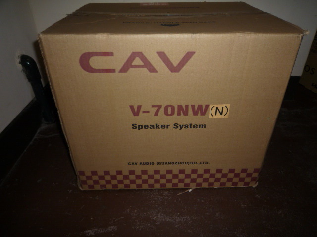 Yahoo!オークション - 美品 CAV V-70NW(N) ペア 元箱