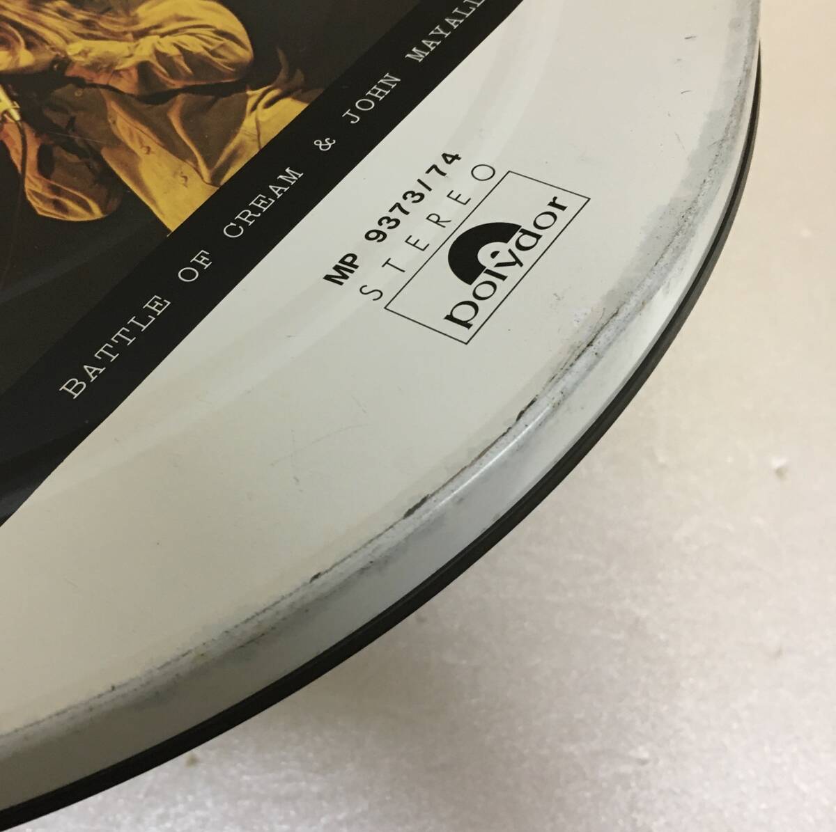 Yahoo!オークション - h-3174 2LP バトル・オブ・クリーム ＆ ジョン・...