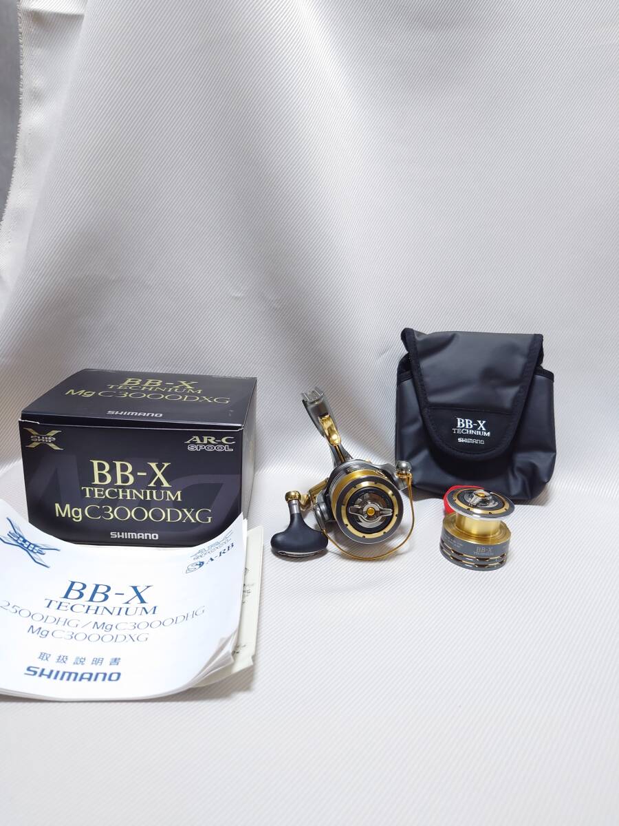 Yahoo!オークション - シマノ BBX テクニウム MgC3000DXG スペアスプー...
