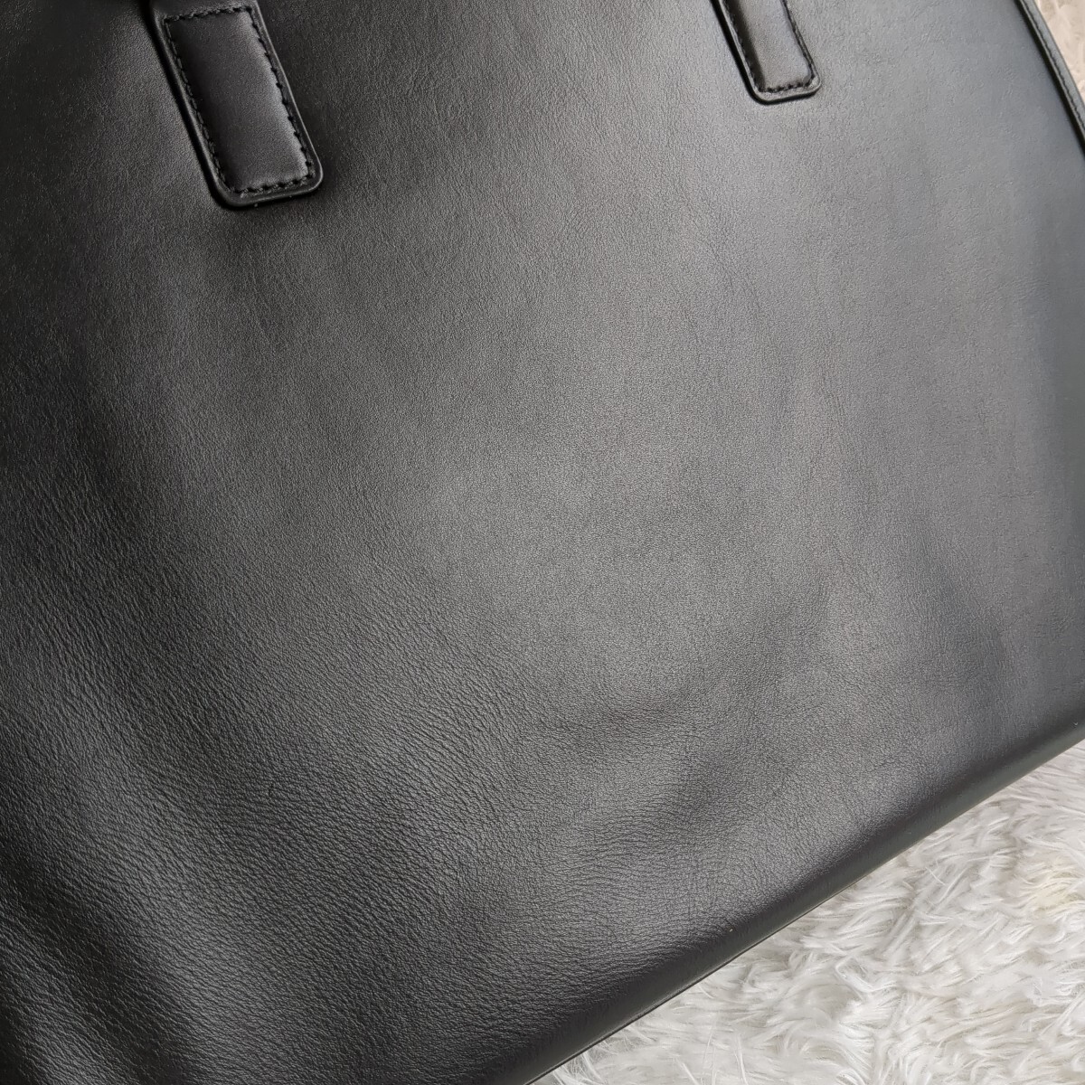 Yahoo!オークション - ビジネスバッグ メンズ PC A4 本革 ブラック 自...