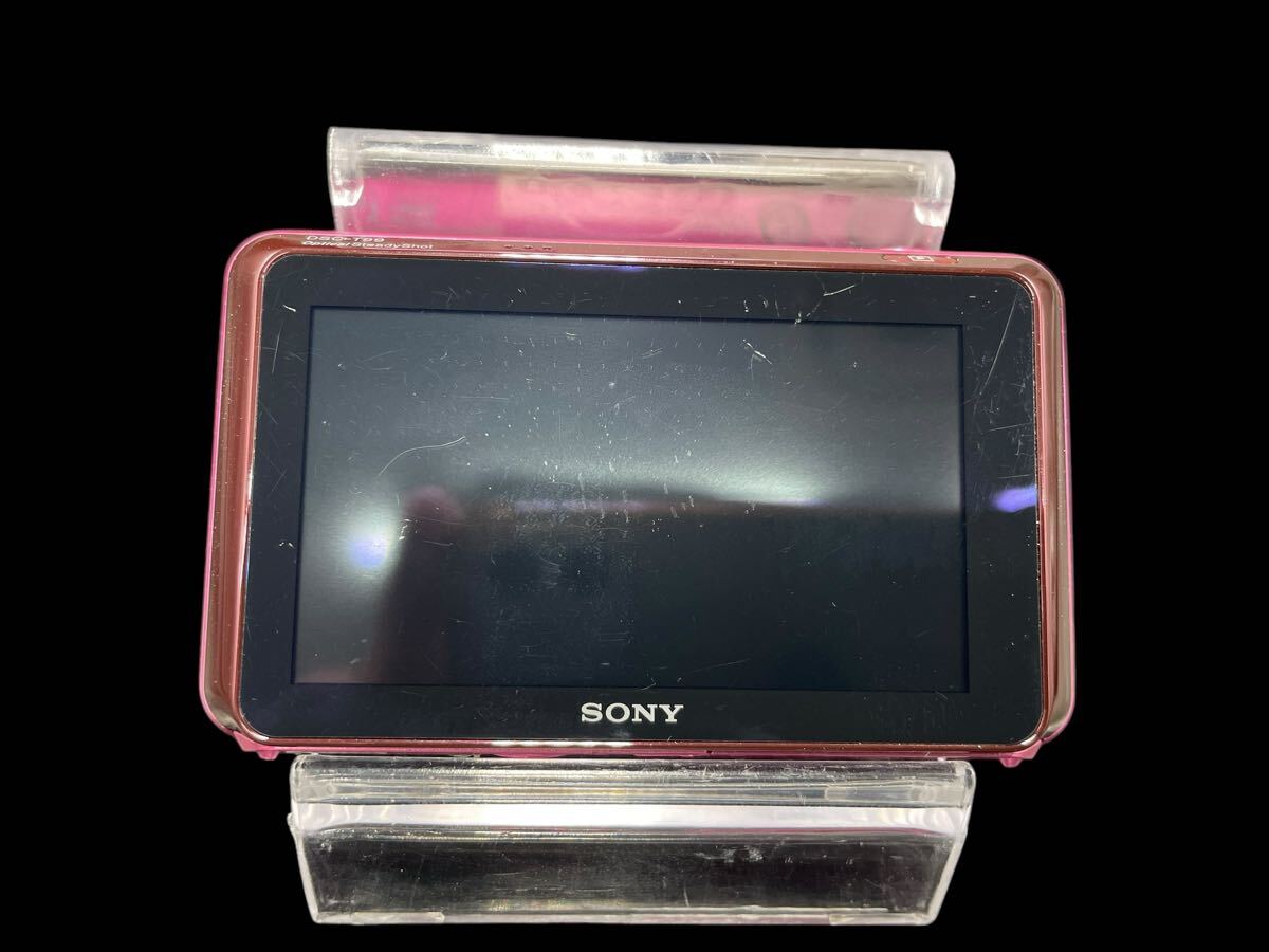 Yahoo!オークション - SONY Cyber-shot DSC-T99 デジカメ ピンク 箱付...