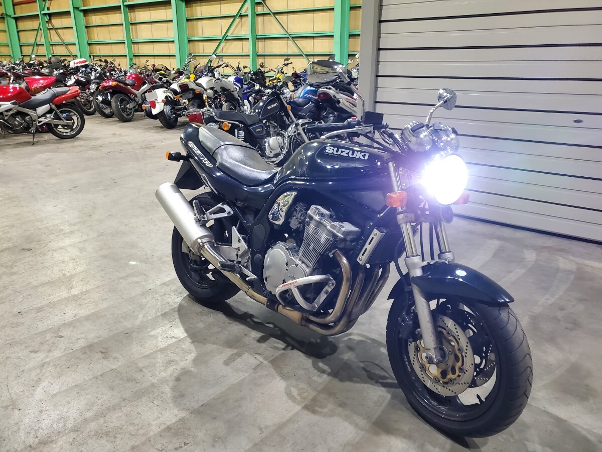 Yahoo!オークション - 格安 GSF750 GR7EA 38785km セル始動 平成8年...