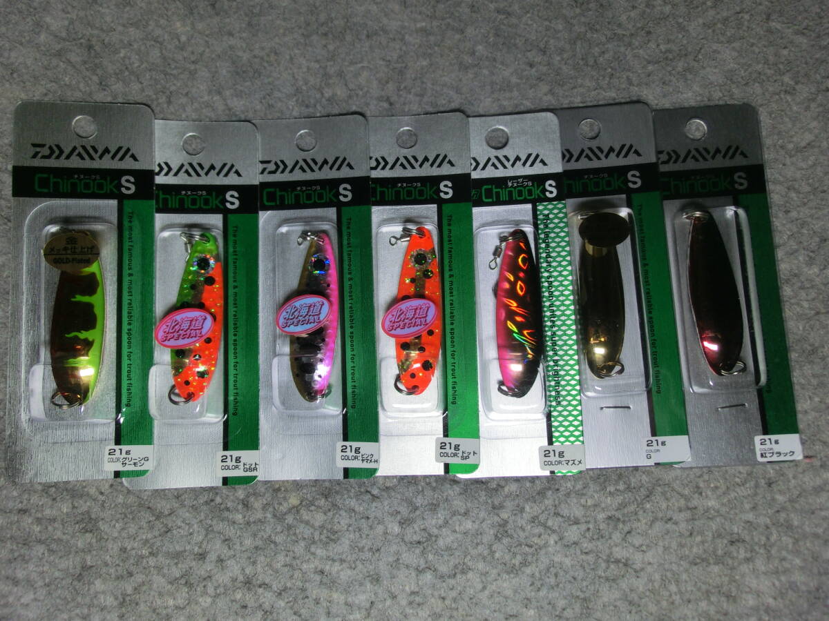 Yahoo!オークション - ダイワ チヌークS・レーザーチヌークS 21g 7...