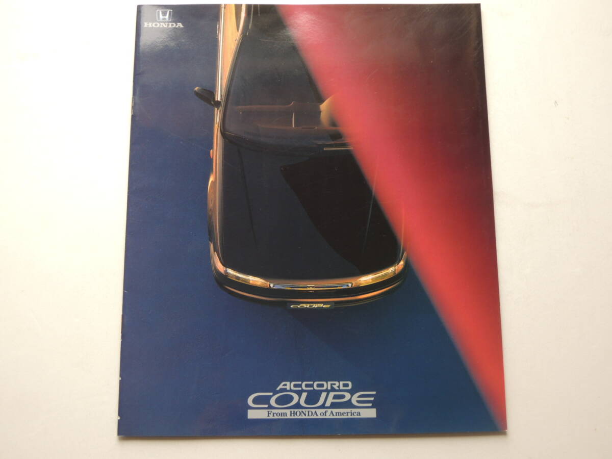 Yahoo!オークション - 【カタログのみ】 アコード クーペ 2代目 CB6/7...