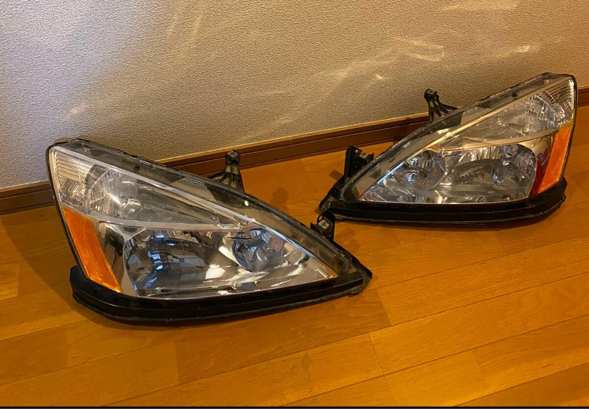Yahoo!オークション - US HONDA ACCORD ヘッドライト 左右セット ホン...