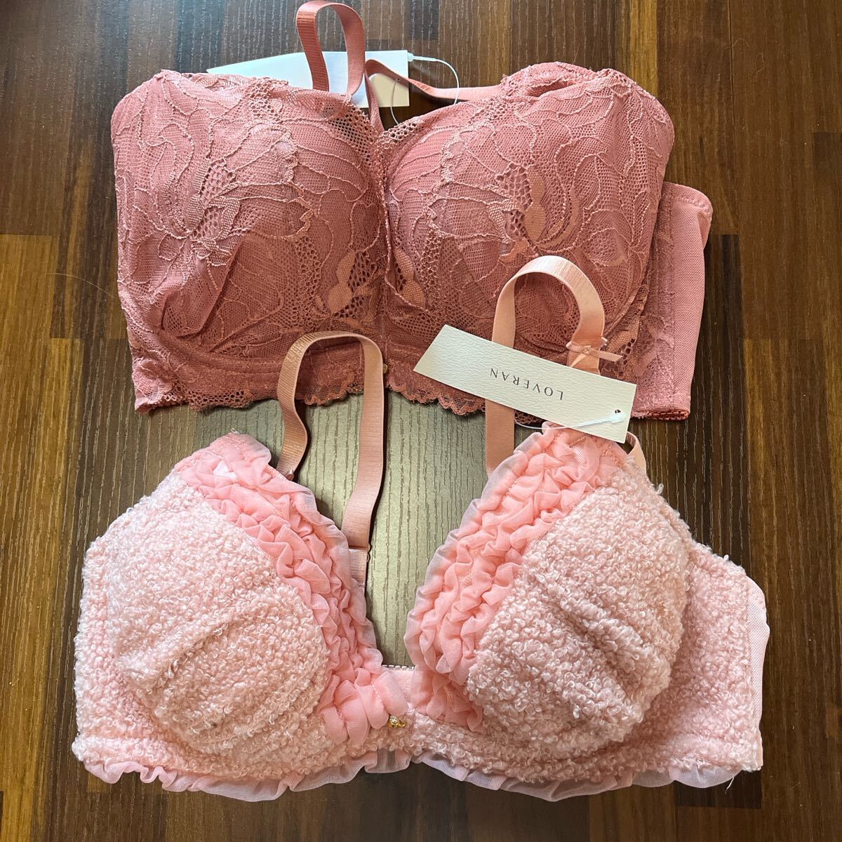 Yahoo!オークション - 新品 タグ付 未使用 loveran ラブラン ブラジャ...