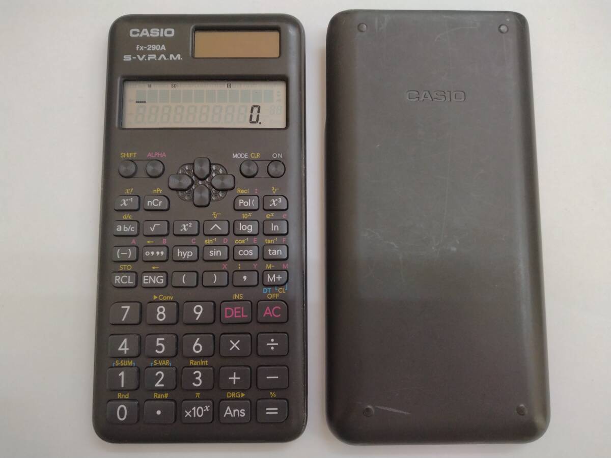 Yahoo!オークション - CASIO カシオ スタンダード 関数電卓 fx-290A C...
