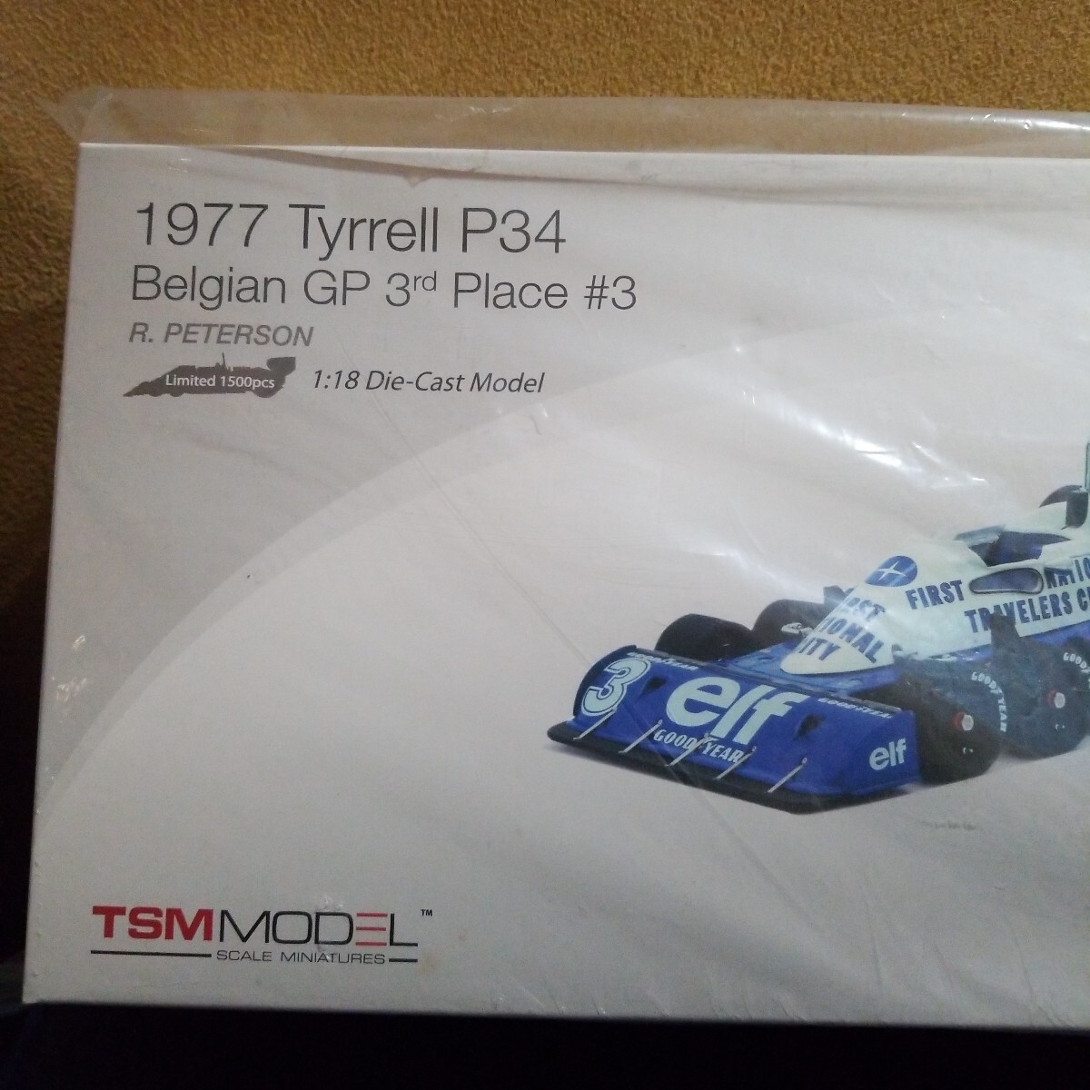 TSM 1/18 ティレル P34 No.3 ピーターソン 1977 ベルギーGP 3位(レーシングカー)｜売買されたオークション情報、yahooの商品情報をアーカイブ公開 - オークファン ...