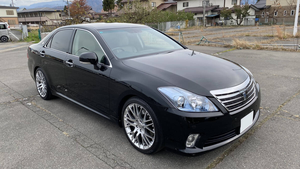 Yahoo!オークション - TOYOTA 2012年 クラウンハイブリッド GWS204 V6 ...