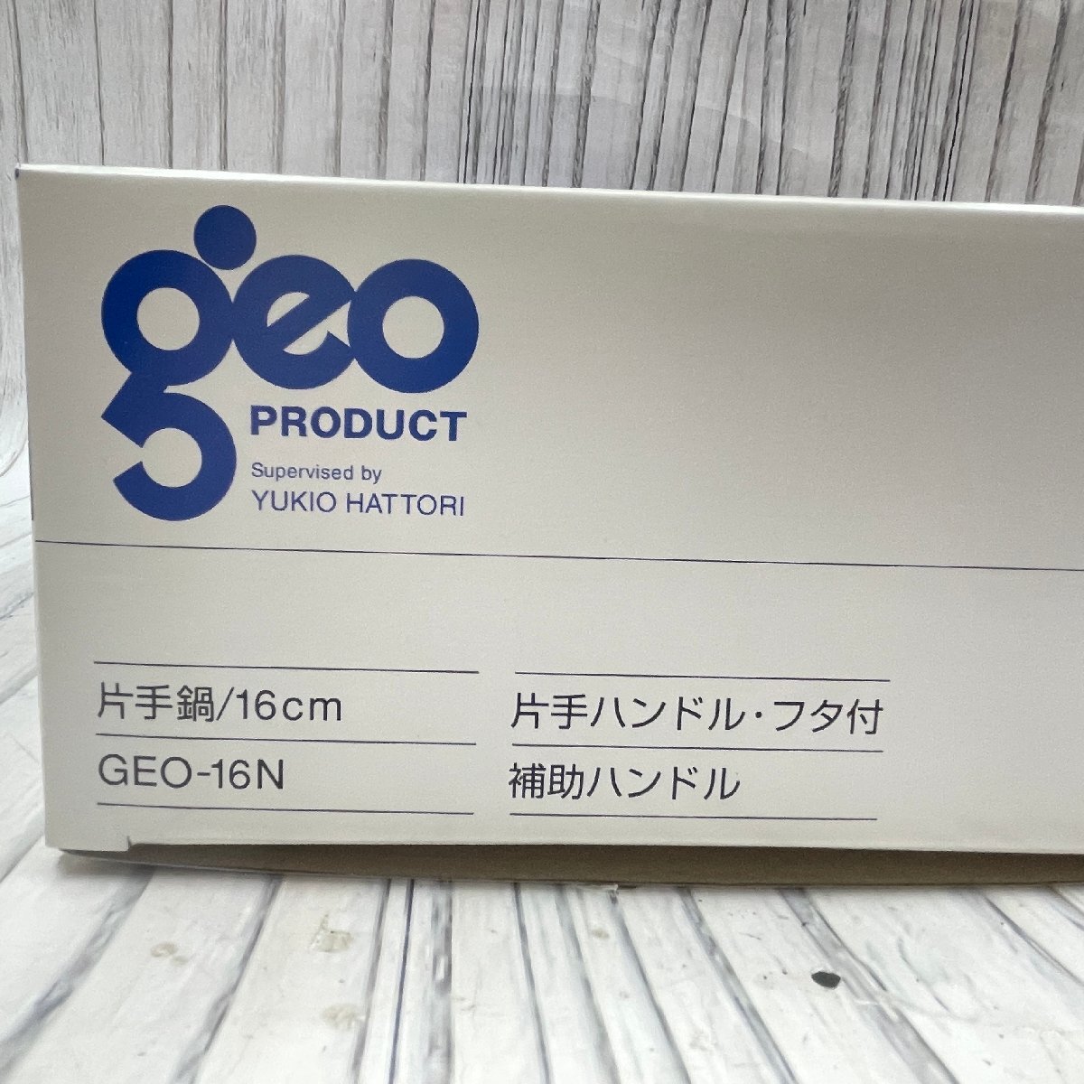 Yahoo!オークション - m002 E4(80) 2 GEO PRODUCT 片手鍋 GEO-16N YUKI...