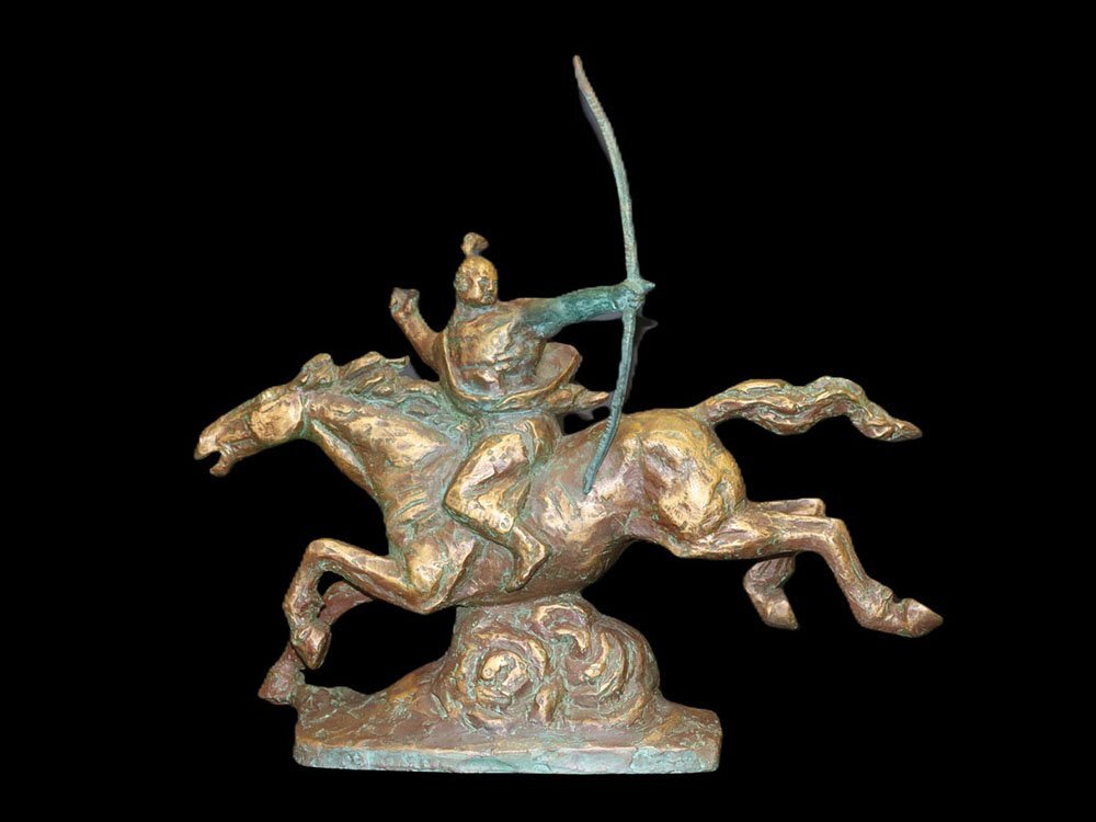 江 人間国宝 北村西望造 銅製 若き日の織田信長 ブロンズ像 高さ約60cm古美術品 置物オブジェ X182 LTVeujf(銅製)｜売買されたオークション情報、yahooの商品情報を ...