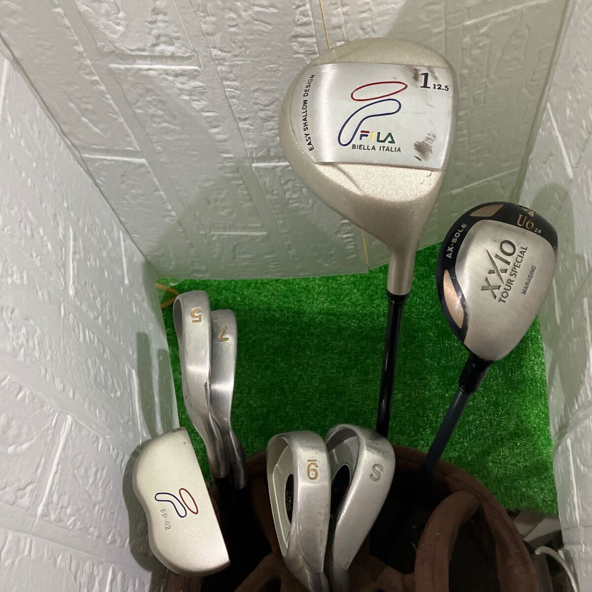 Yahoo!オークション - 【レディース】FILA ゴルフクラブセット（1W.UT6...