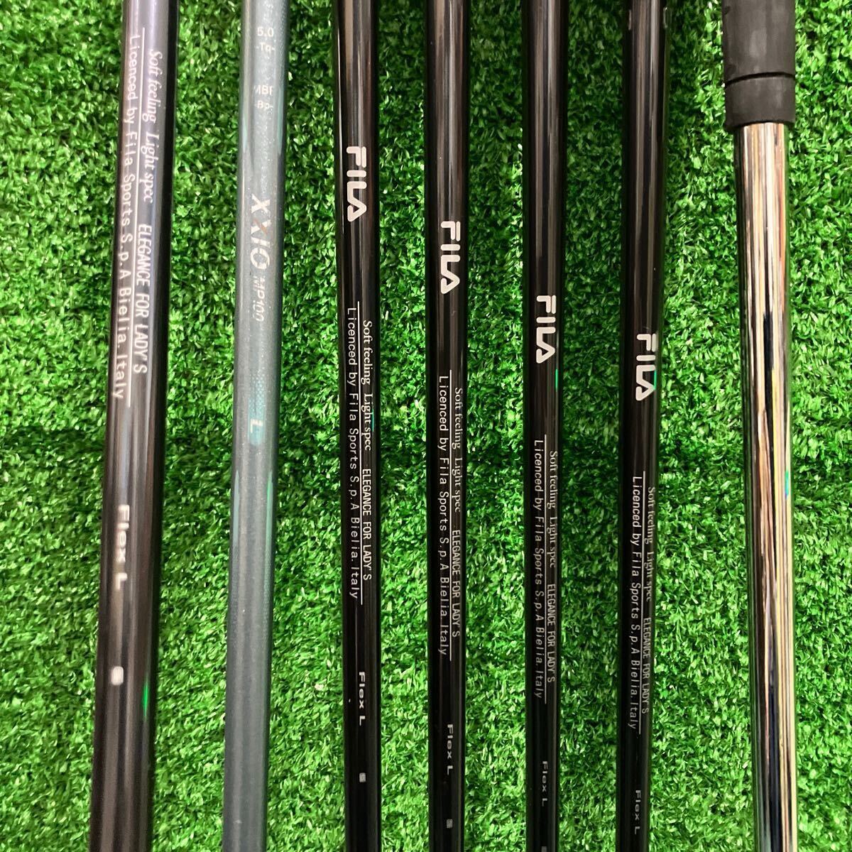 Yahoo!オークション - 【レディース】FILA ゴルフクラブセット（1W.UT6...