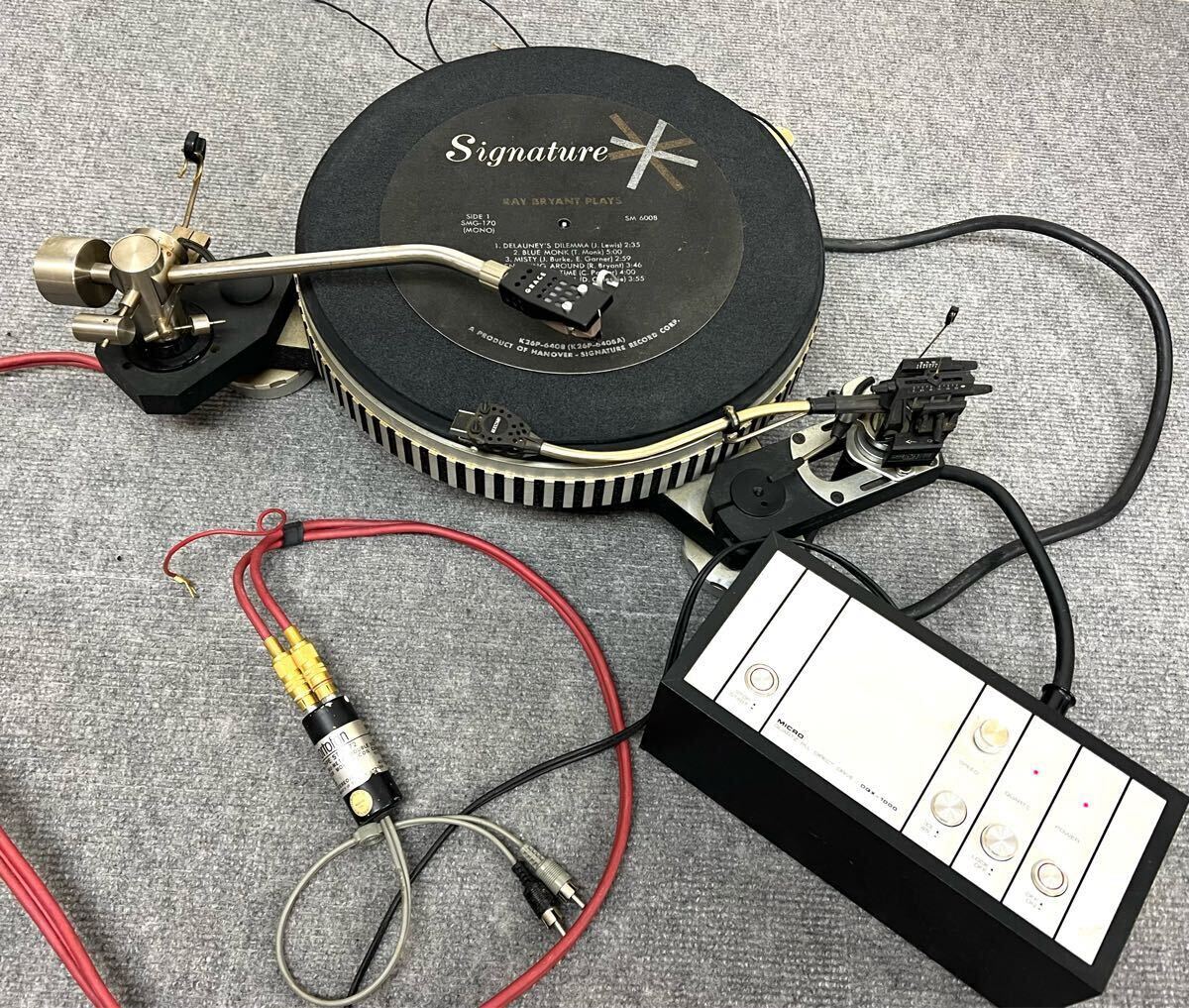 Yahoo!オークション - MICRO ターンテーブル DQX-1000 マイクロ AX-5G ...