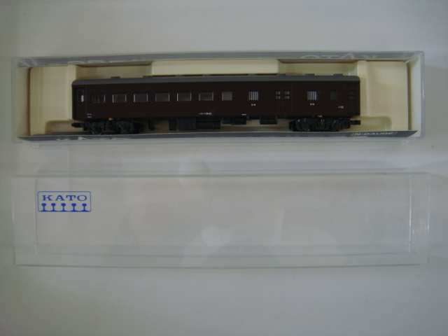 Yahoo!オークション - KATO 5077‐1 オハニ36 茶 中古・現状品 Nゲージ