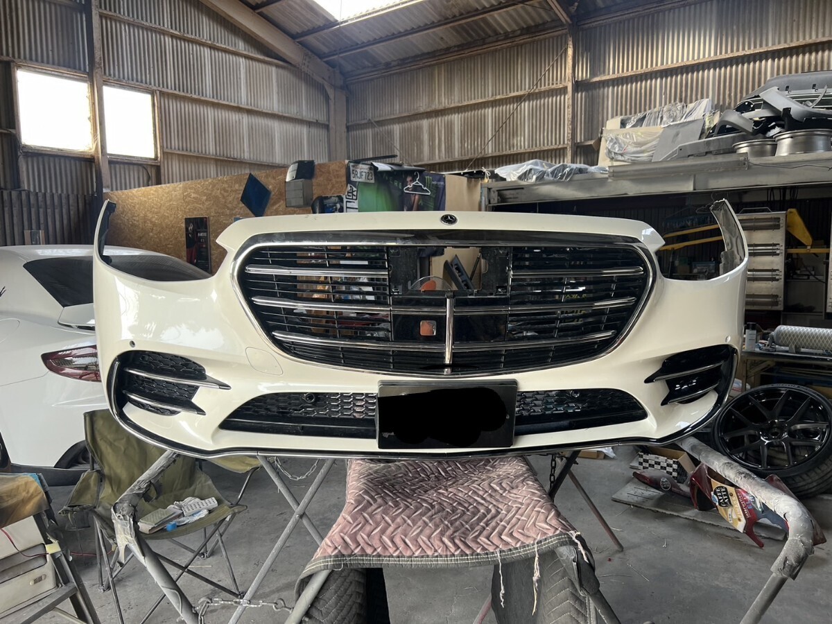 新車外し Sクラス W223 AMG メルセデスベンツ 純正 フロントバンパー フロントグリル ダイヤモンドホワイト 付属品一式 amgライン(フロント)｜売買されたオークション情報 ...