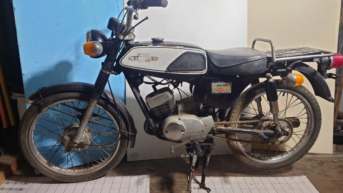 Yahoo!オークション - カワサキ 90SS 部品取り