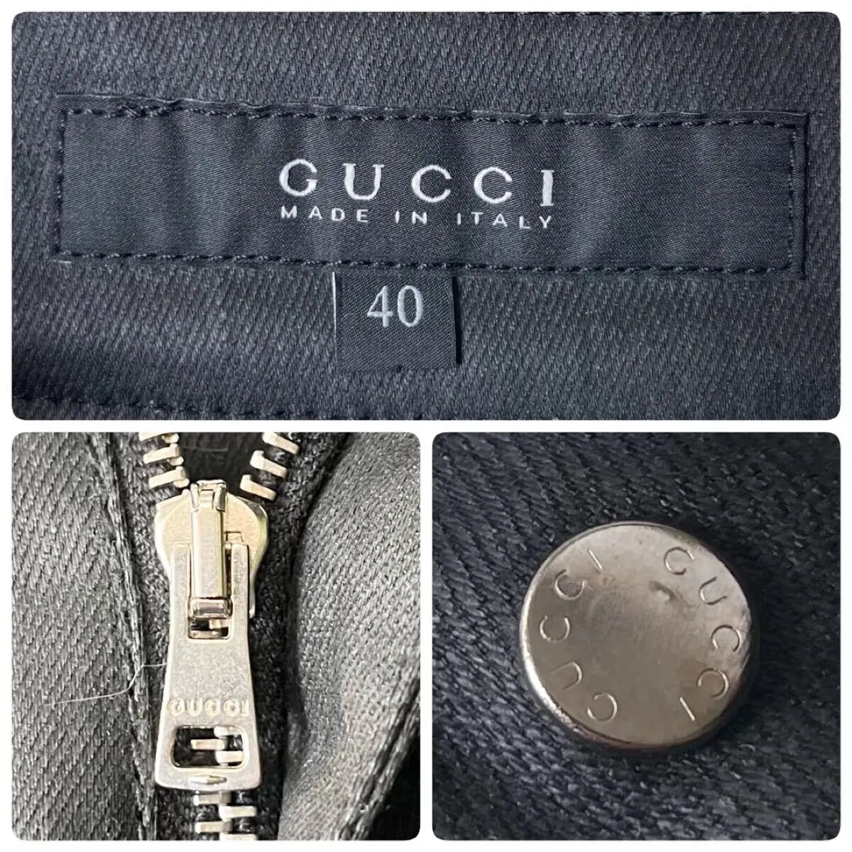 希少 極美品 グッチ GUCCI biker pants バイカー パンツ 希少 極美品 グッチ GUCCI biker pants バイカー パンツ