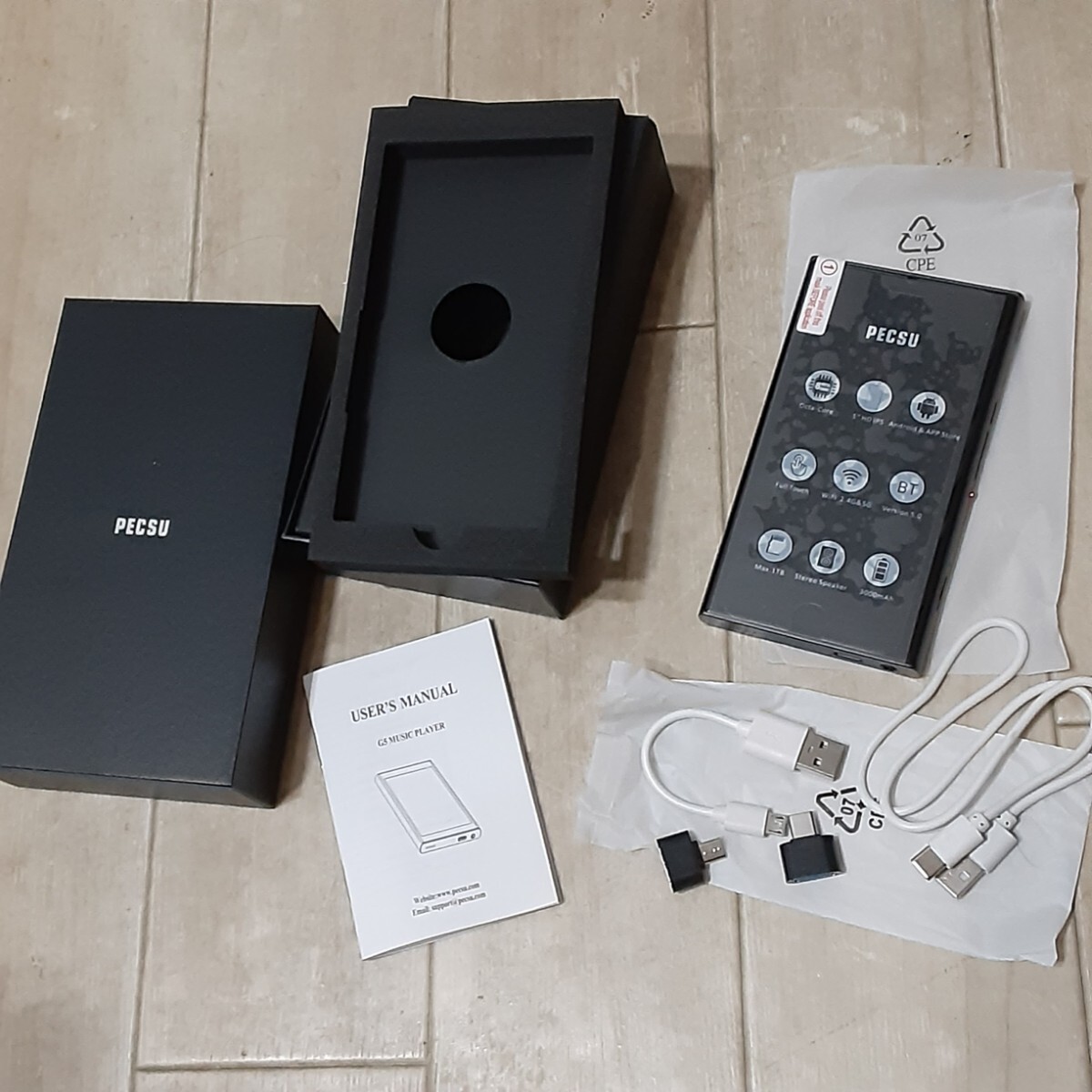 Yahoo!オークション - PECSU MP3プレーヤー Android アプリダウンロー...