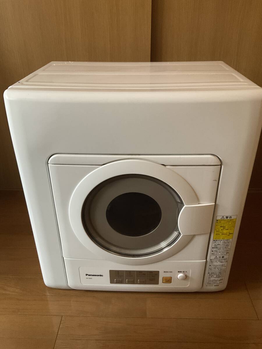 Yahoo!オークション - パナソニック 6.0kg 電気衣類乾燥機(ホワイト) N...