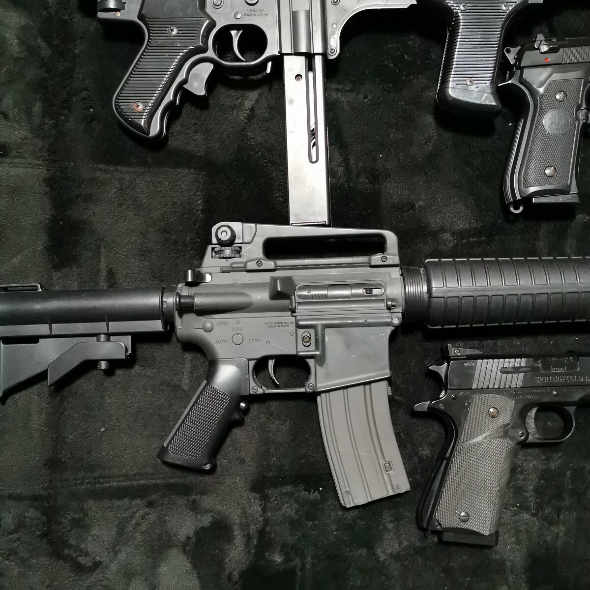 Yahoo!オークション - 【ジャンク】2/12A 東京マルイ等 M4 MP5 ガバメ...