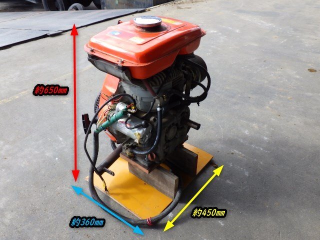 Yahoo!オークション - 三重 クボタ エンジン GS280 GCL S 7.5馬力 セル...