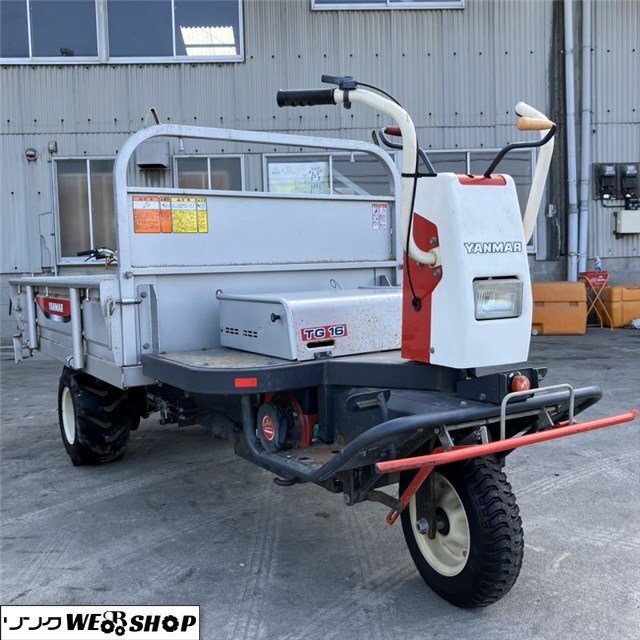 香川 ヤンマー 運搬車 TG16-M 最大600kg 三輪 6.3馬力 リコイル 香川 ヤンマー 運搬車 TG16-M 最大600kg 三輪 6.3馬力 リコイル