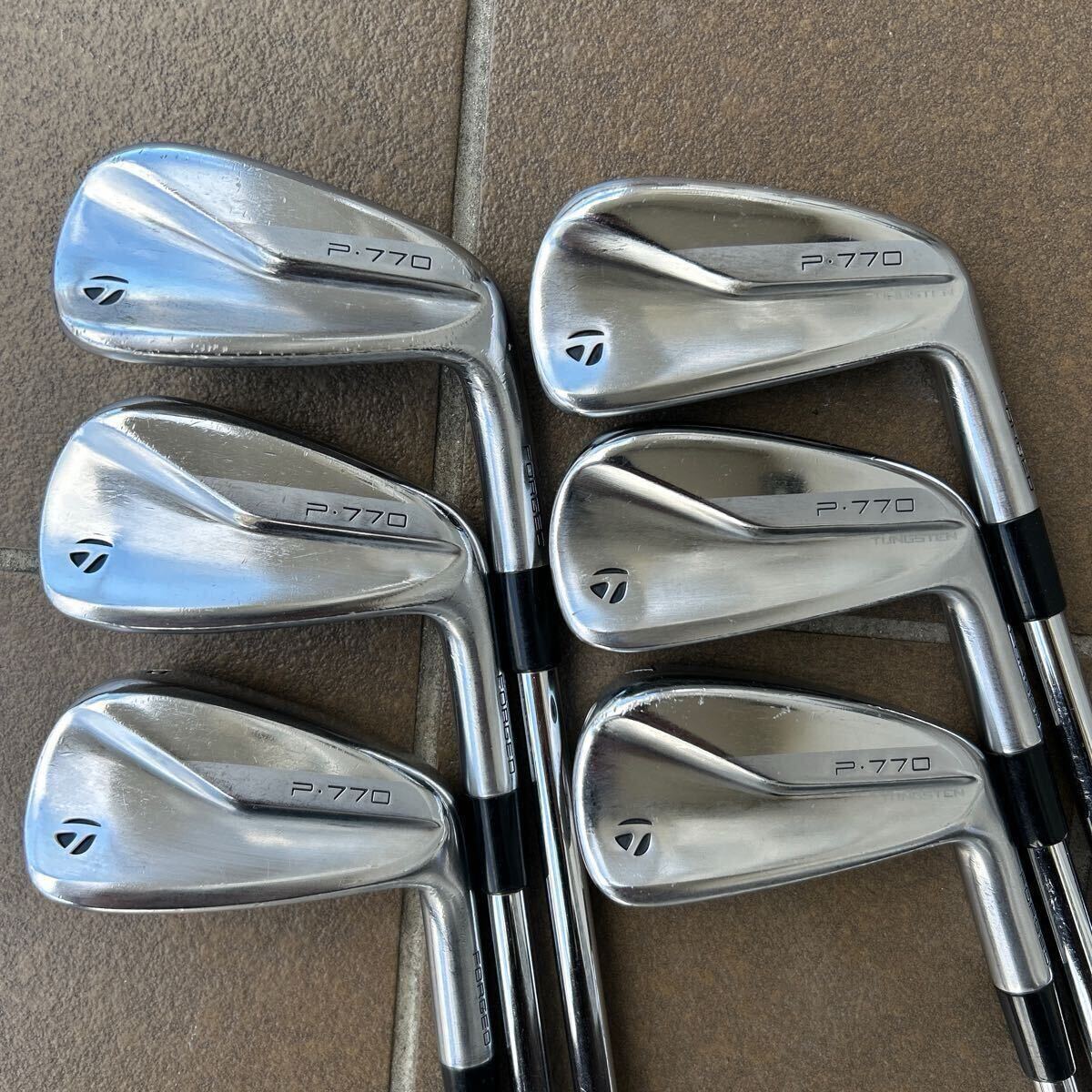 Yahoo!オークション - テーラメイド P770アイアン 5〜9.PW 6本セットNS...