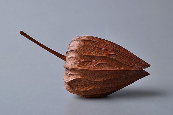 Yahoo!オークション - k359【和み】茶道具 ほうおずき香合 公之刀 一位...