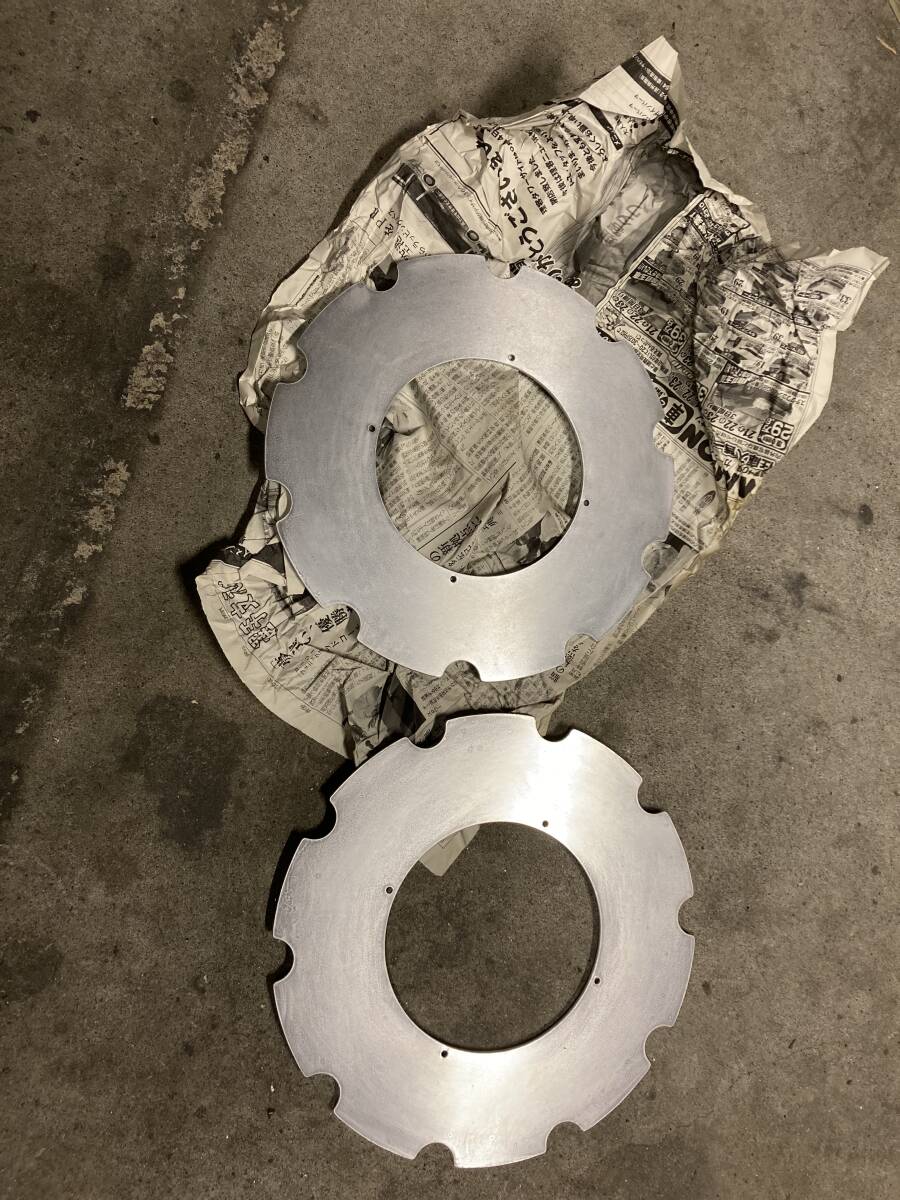 Yahoo!オークション - 無限 CF48 エアロカバー 14インチ用 アルミプレ...