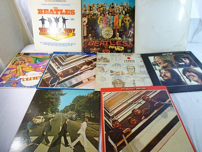 Yahoo!オークション - THE BEATLES LP9組 Ⅰ962-1966 / 1967-1970 / LE...