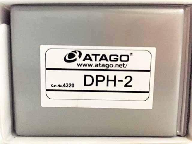 Yahoo!オークション - ATAGO デジタルpHメーター 未使用品 DPH-2 B02-1...