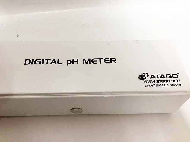 Yahoo!オークション - ATAGO デジタルpHメーター 未使用品 DPH-2 B02-1...