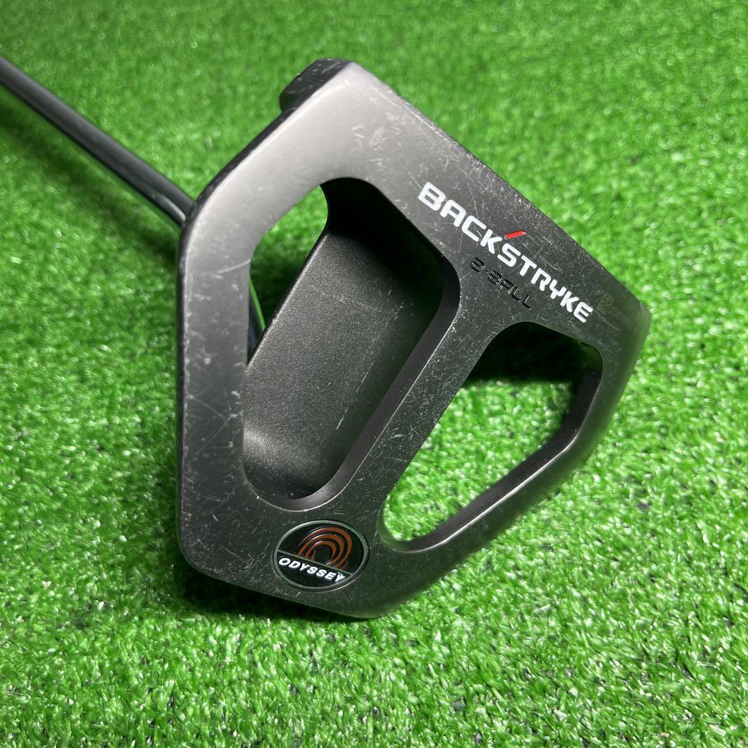 Yahoo!オークション - D59 Odyssey BACKSTRYKE 2-BALL レフティ 34イン...