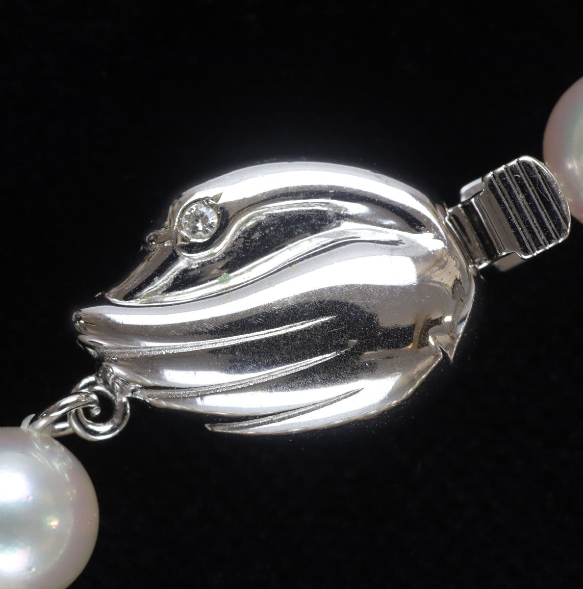 Yahoo!オークション - おたからや 田崎真珠/タサキ K14WG刻印クラスプ ...