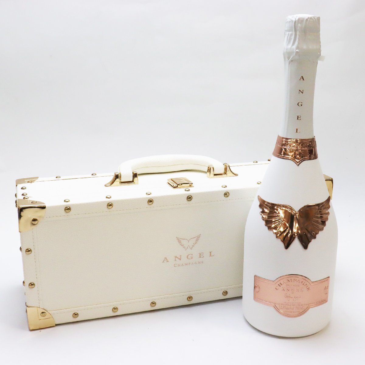 Yahoo!オークション - エンジェル ブリュット ロゼ ホワイト ケース付...