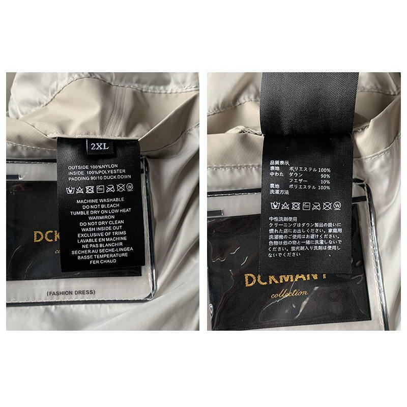 Yahoo!オークション - 最上級 EU製 DCKMANY新品 メンズ ダウンジャケッ...