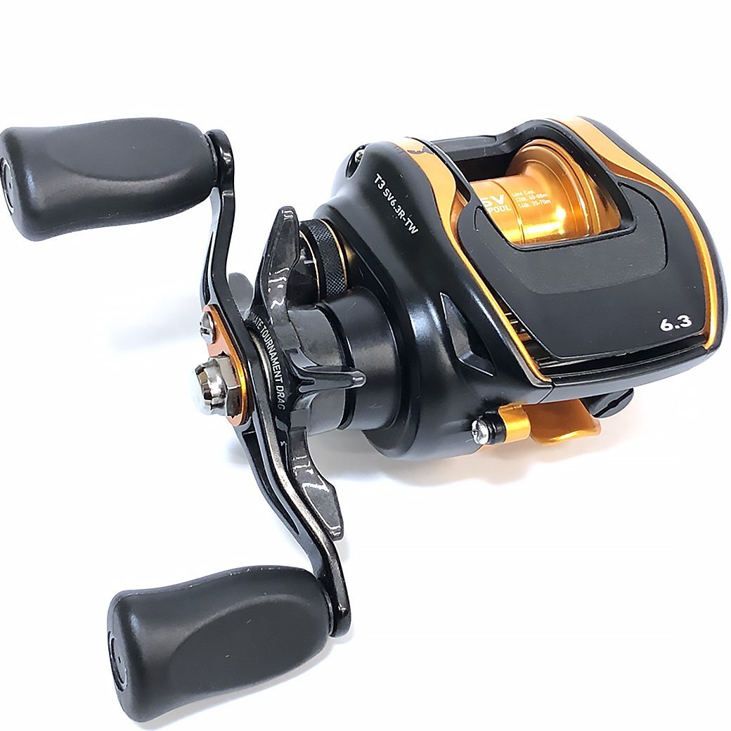 Yahoo!オークション - K ダイワ T3 SV6.3R-TW ベイトリール 右巻き ラ...