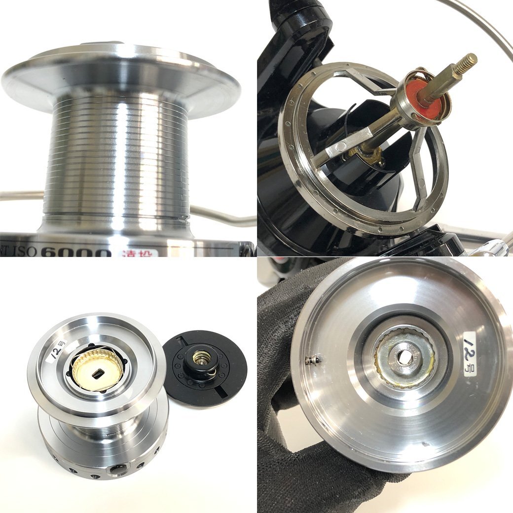 Yahoo!オークション - K ダイワ トーナメント ISO 6000遠投 スピニング...