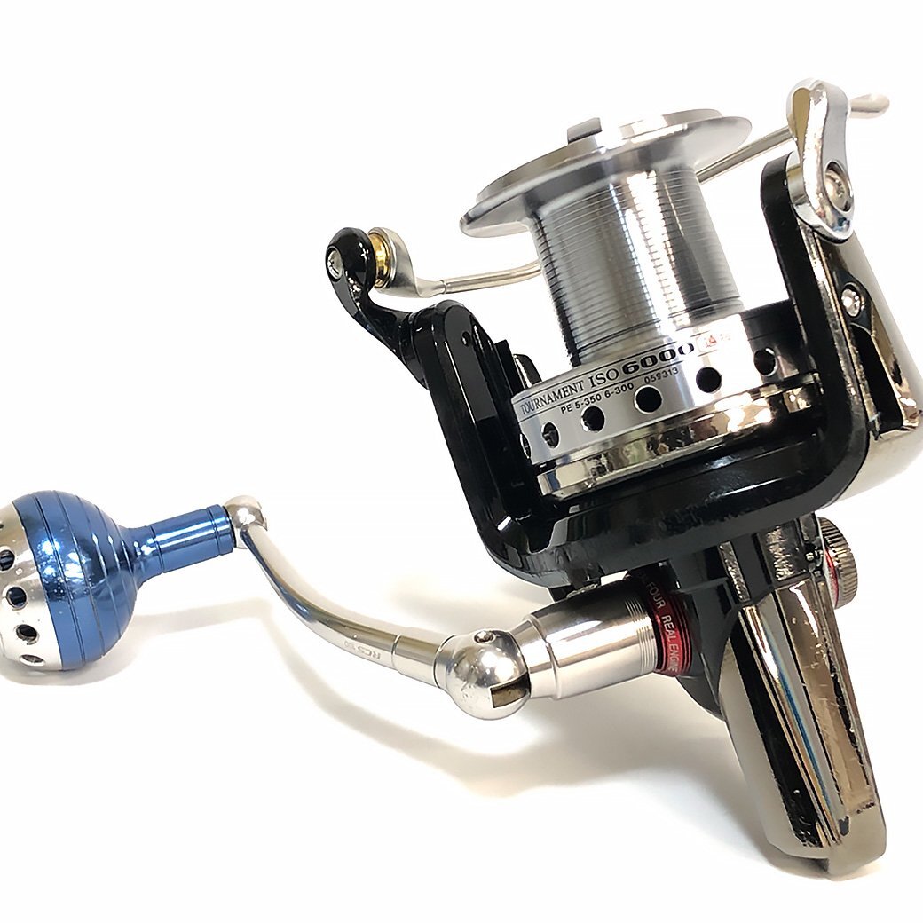 Yahoo!オークション - K ダイワ トーナメント ISO 6000遠投 スピニング...