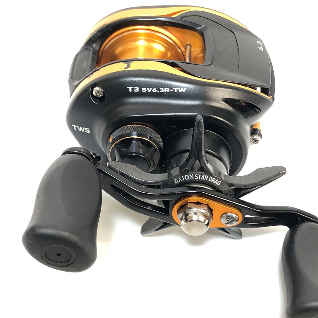 Yahoo!オークション - K ダイワ T3 SV6.3R-TW ベイトリール 右巻き ラ...
