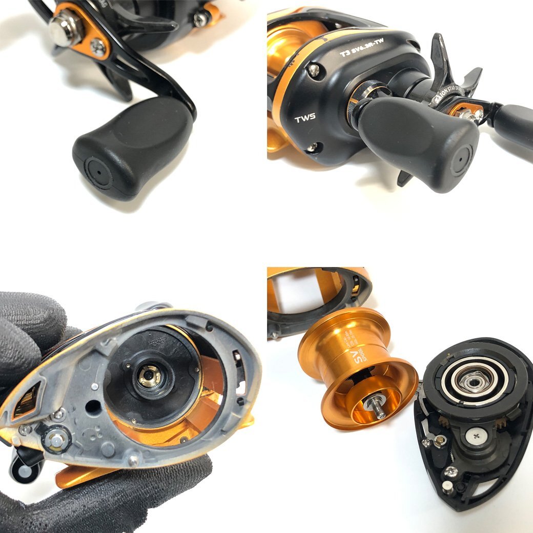 Yahoo!オークション - K ダイワ T3 SV6.3R-TW ベイトリール 右巻き ラ...