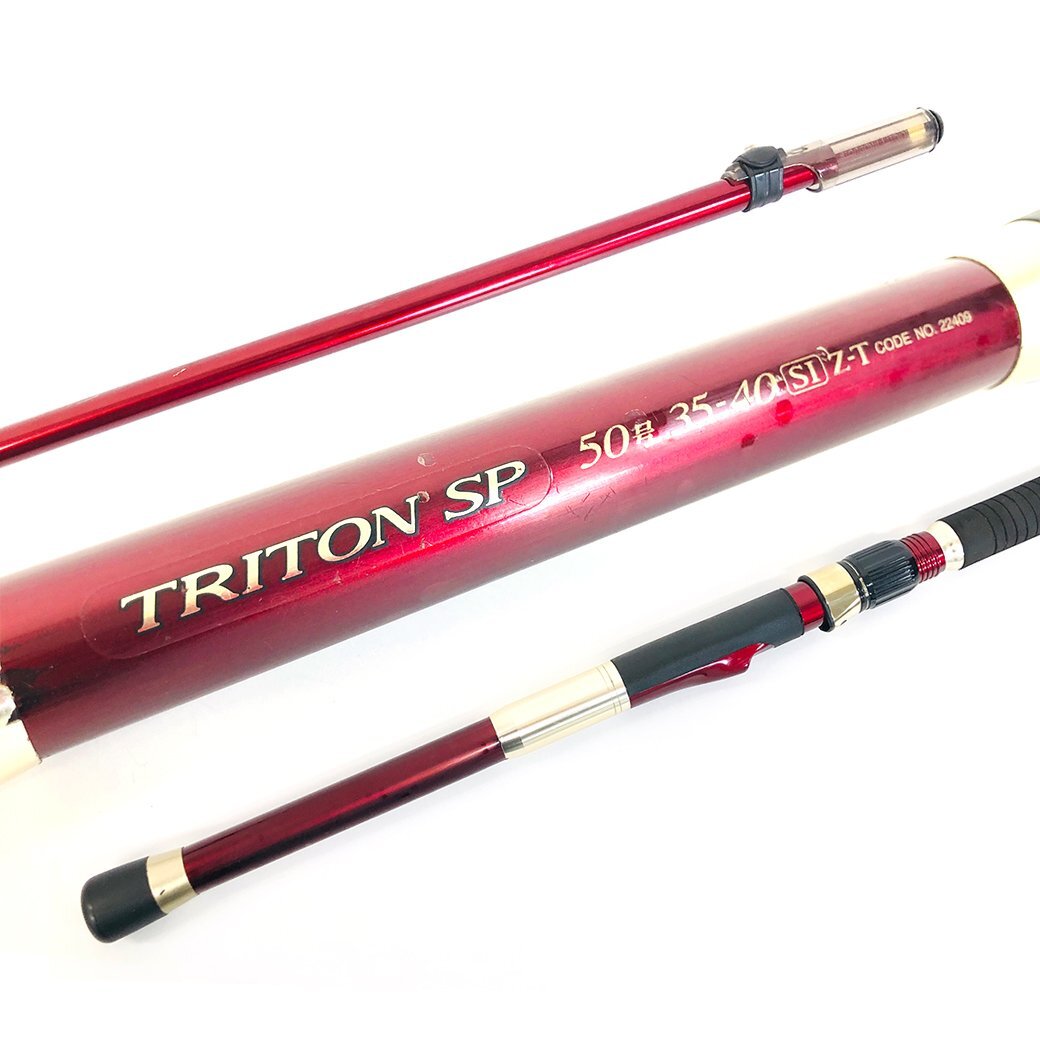 K シマノ トライトン SP 50号 35-40 SI Z-T インターライン スピニング用 磯竿 | SHIMANO TRITON SP Fishing Rod 海釣り 竿(シマノ)｜売買さ ...