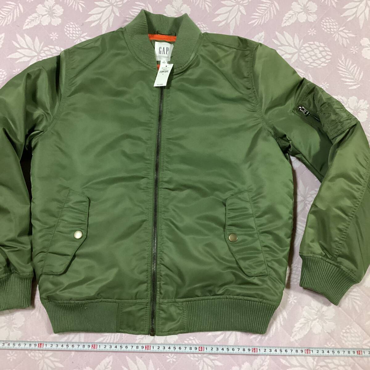 Yahoo!オークション - GAP ギャップ S MA-1 ミリタリーフライトジャケ...